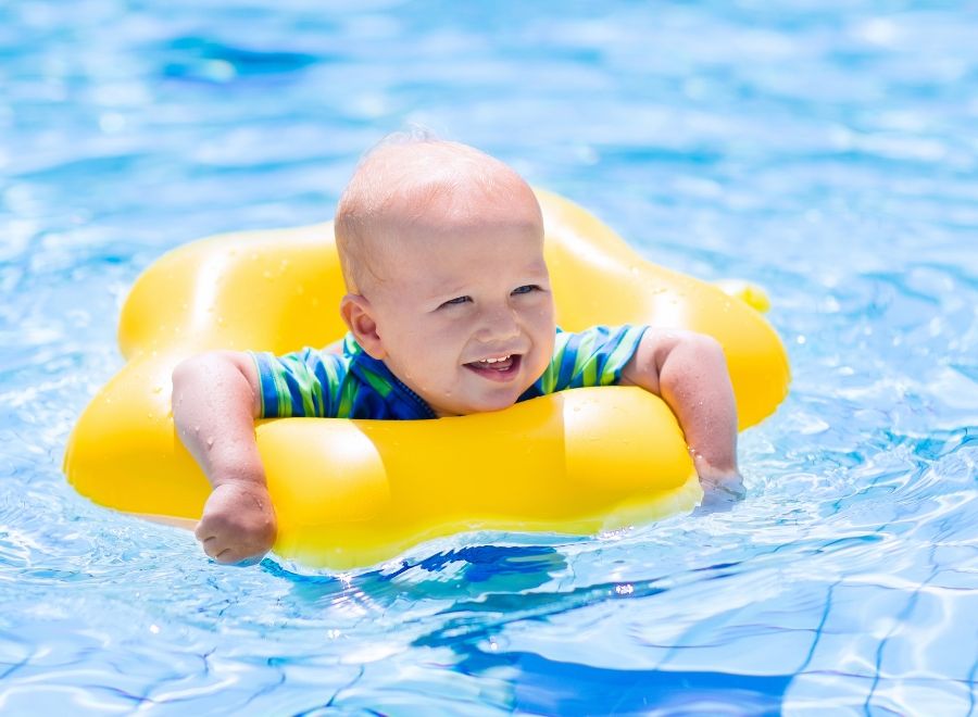 Los mejores flotadores para bebés y niños